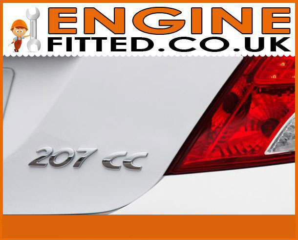 Peugeot 207 CC Engines for Sale, We Supply & Fit Used & Reconditioned ...