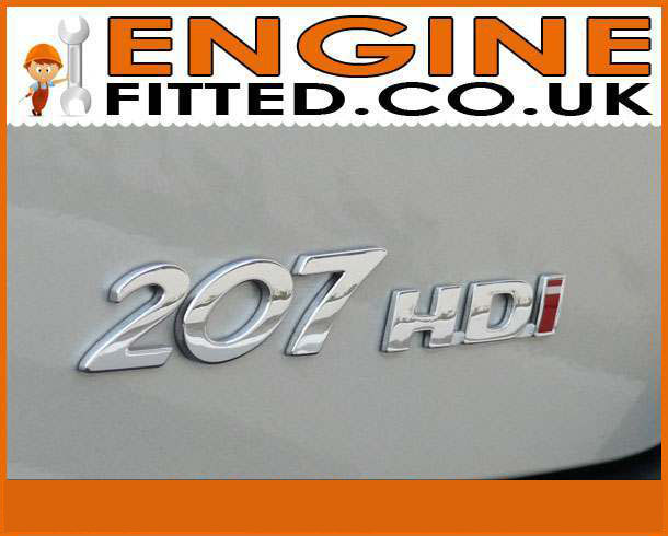 Peugeot 207 Diesel Engines for Sale, We Supply & Fit Used ...