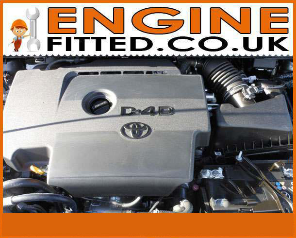 Toyota Avensis Verso Diesel Engines for Sale, We Supply & Fit Used ...