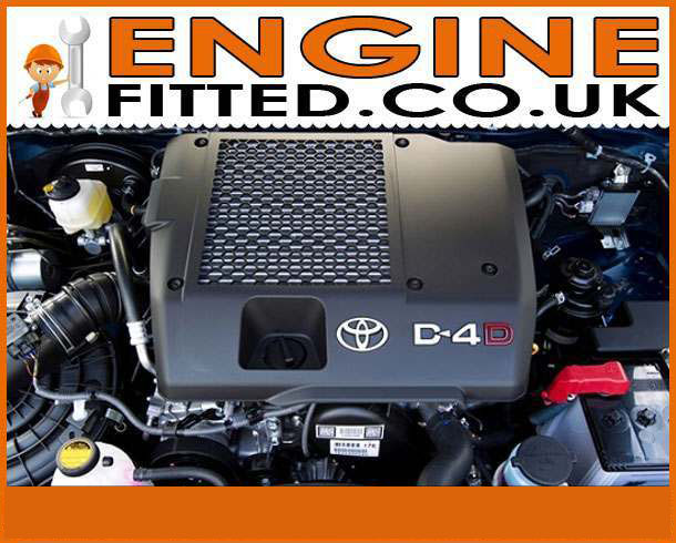 Toyota Hilux Engines for Sale, We Supply & Fit Used & Reconditioned ...